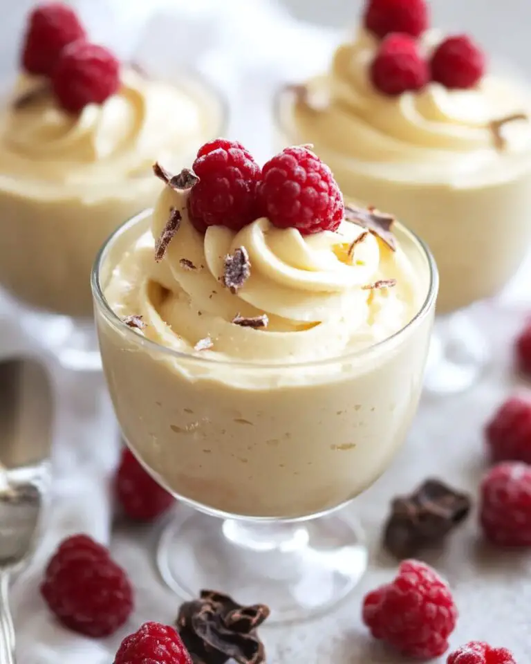 Classic French Vanilla Mousse
