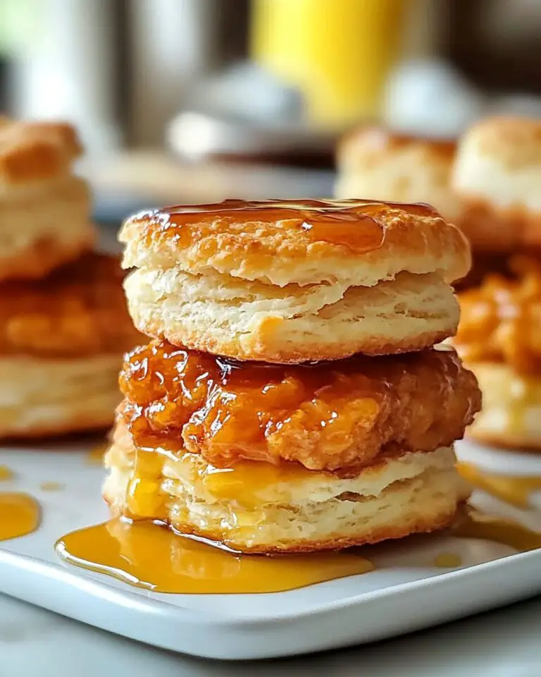 Hot Honey Chicken Biscuits
