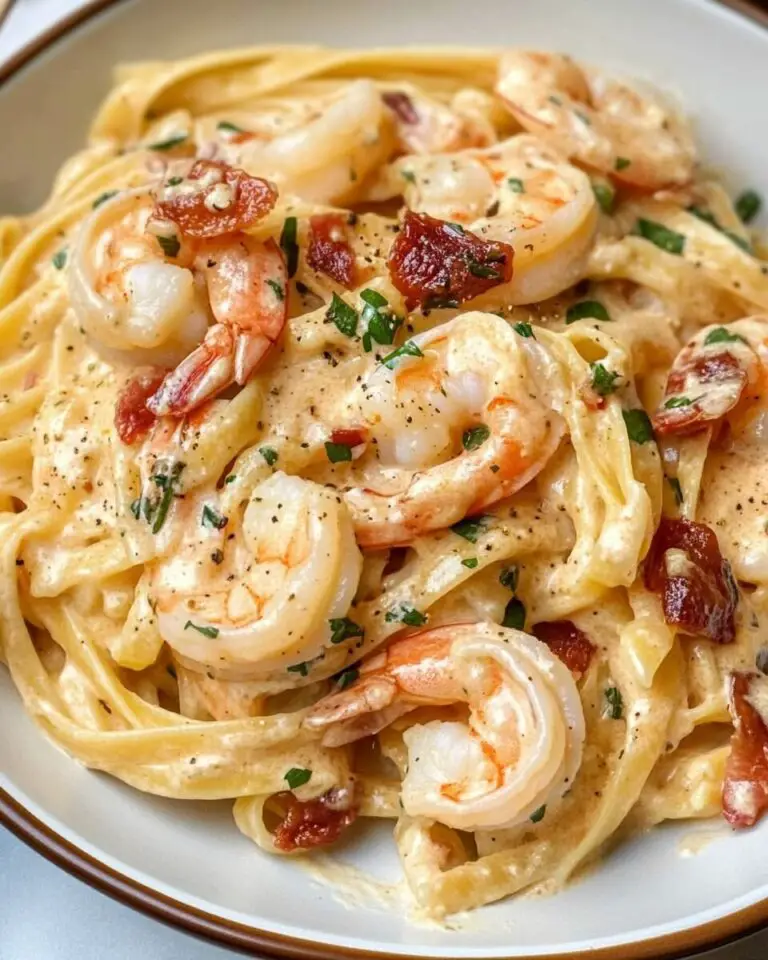 Creamy Tuscan Shrimp Pasta