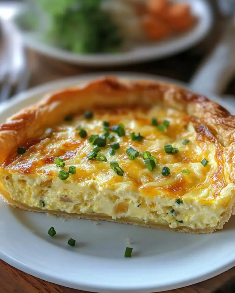 Three Cheese Quiche