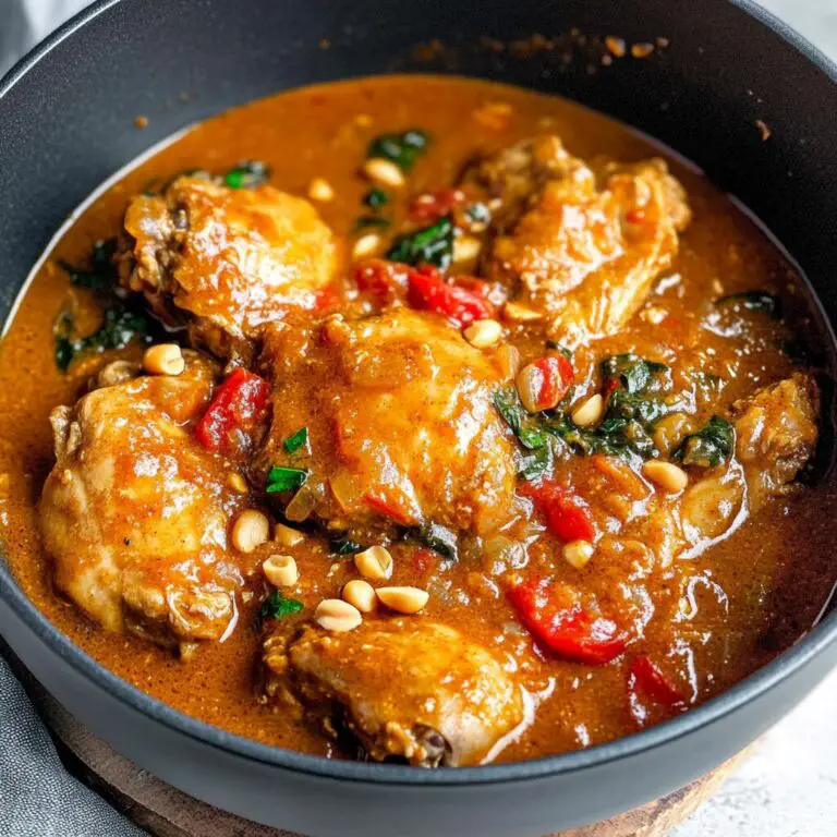 African Chicken Peanut Stew