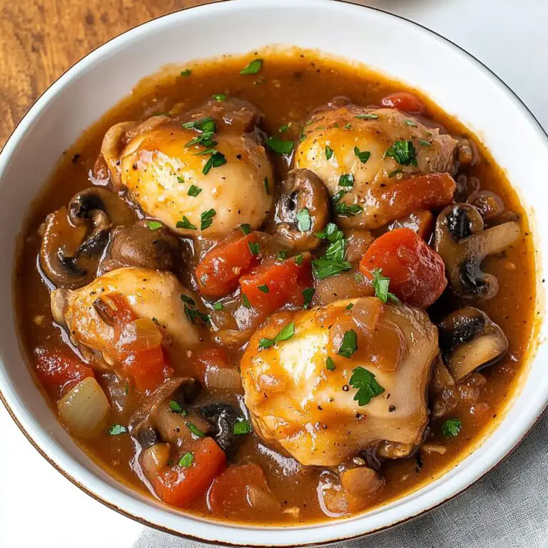 Chicken Chasseur