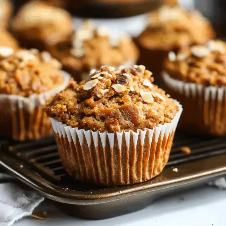 Healthy Morning Glory Muffins
