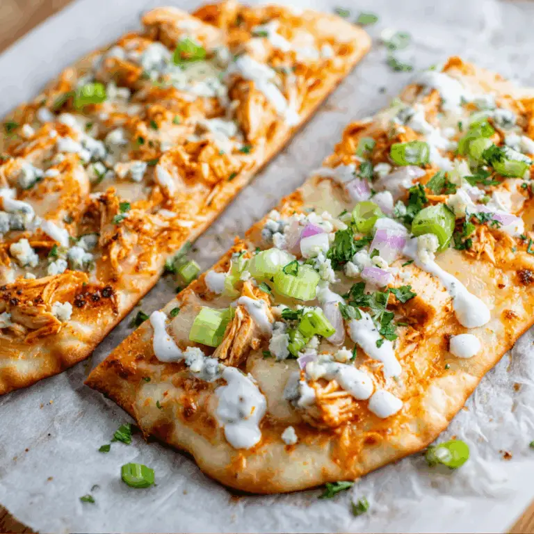 Buffalo Chicken Flatbread