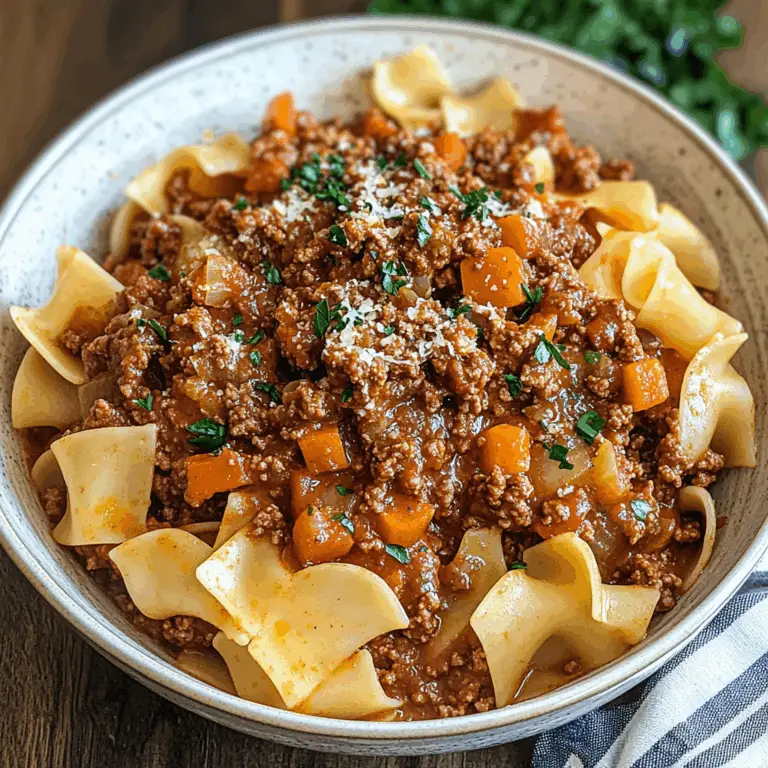 Classic Beef Bolognese
