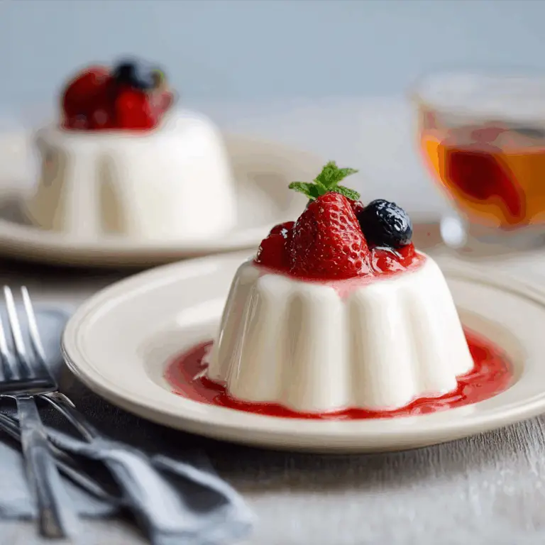 Classic Vanilla Panna Cotta