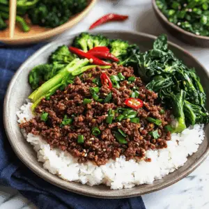 Crispy Asian Chilli Beef Mince