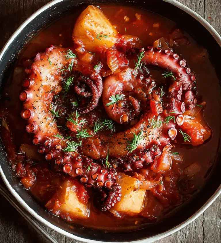 Greek Octopus Stew