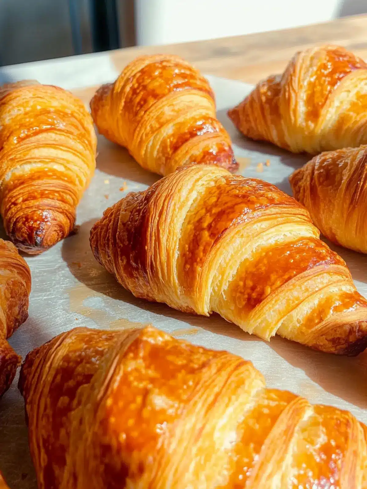 Irresistible Homemade Flaky Croissants for Breakfast Bliss