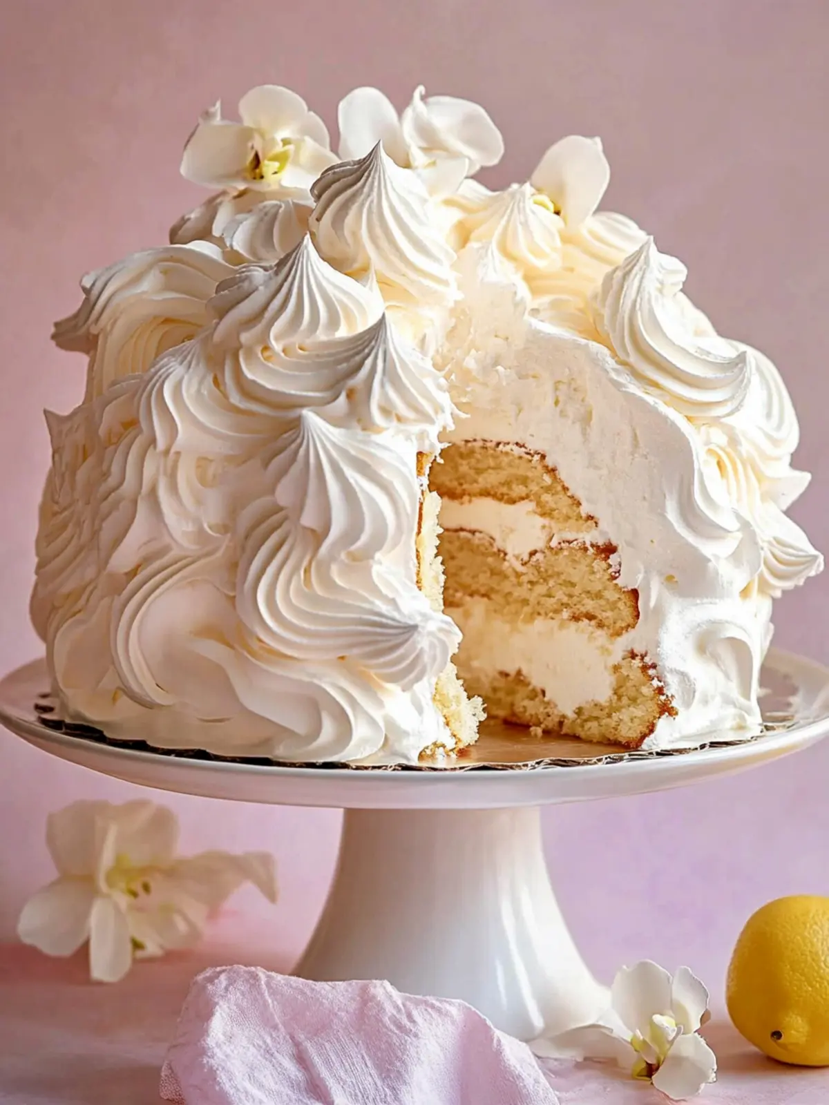 Irresistible Meringue Cake with Raspberries You’ll Love