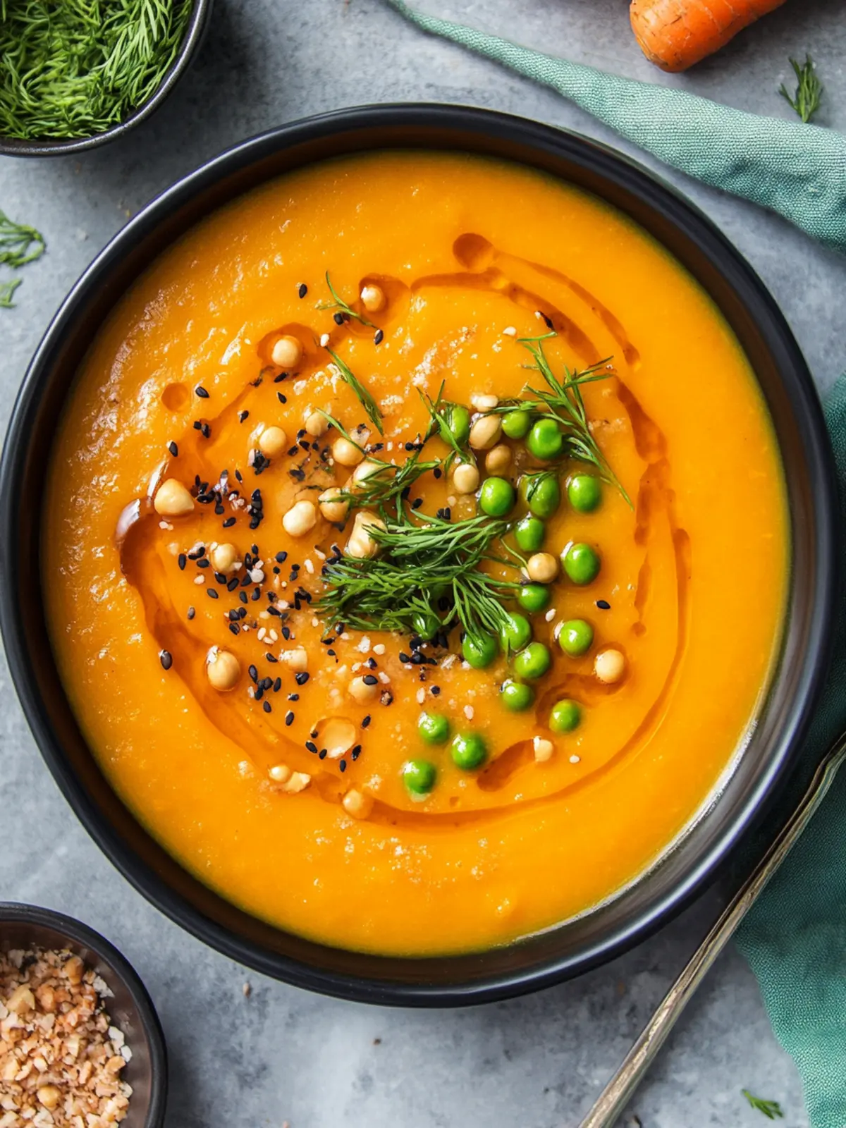 Irresistible Carrot Ginger Miso Soup for Cozy Comfort