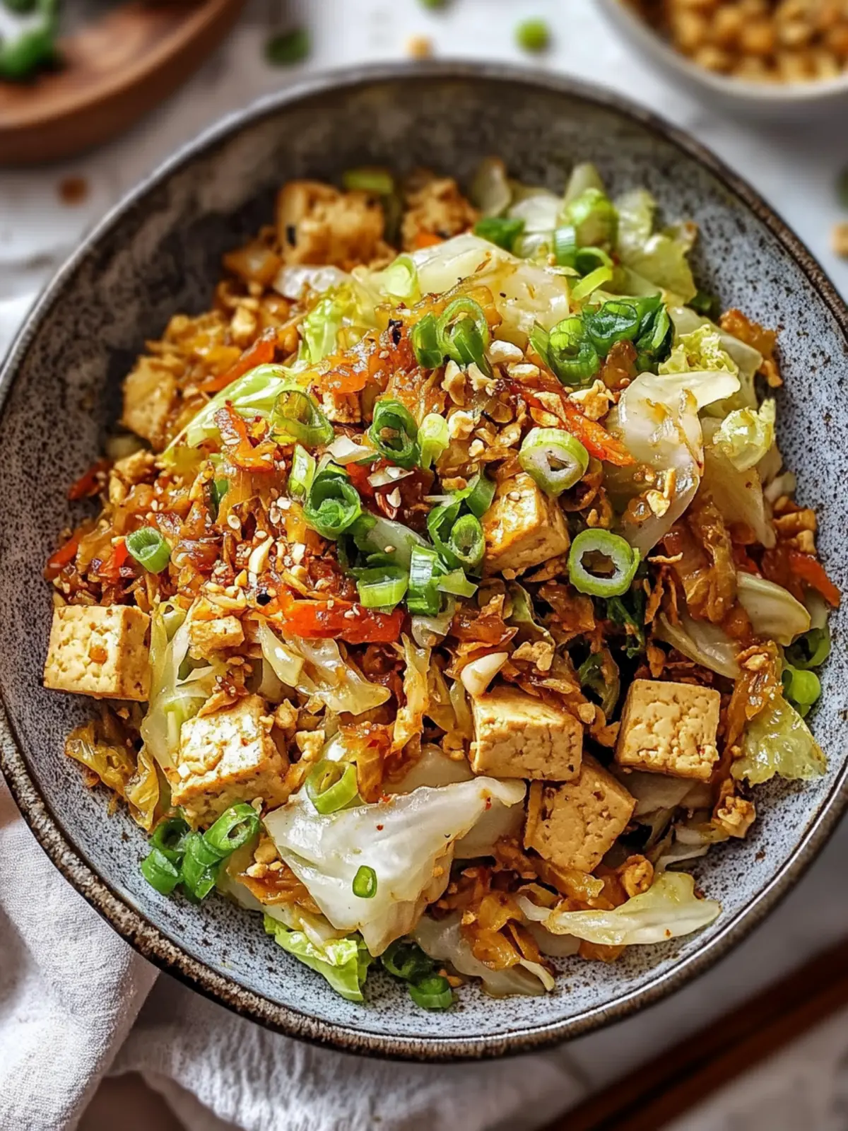 Ultimate Delicious Tofu Cabbage Stir Fry in 30 Minutes!