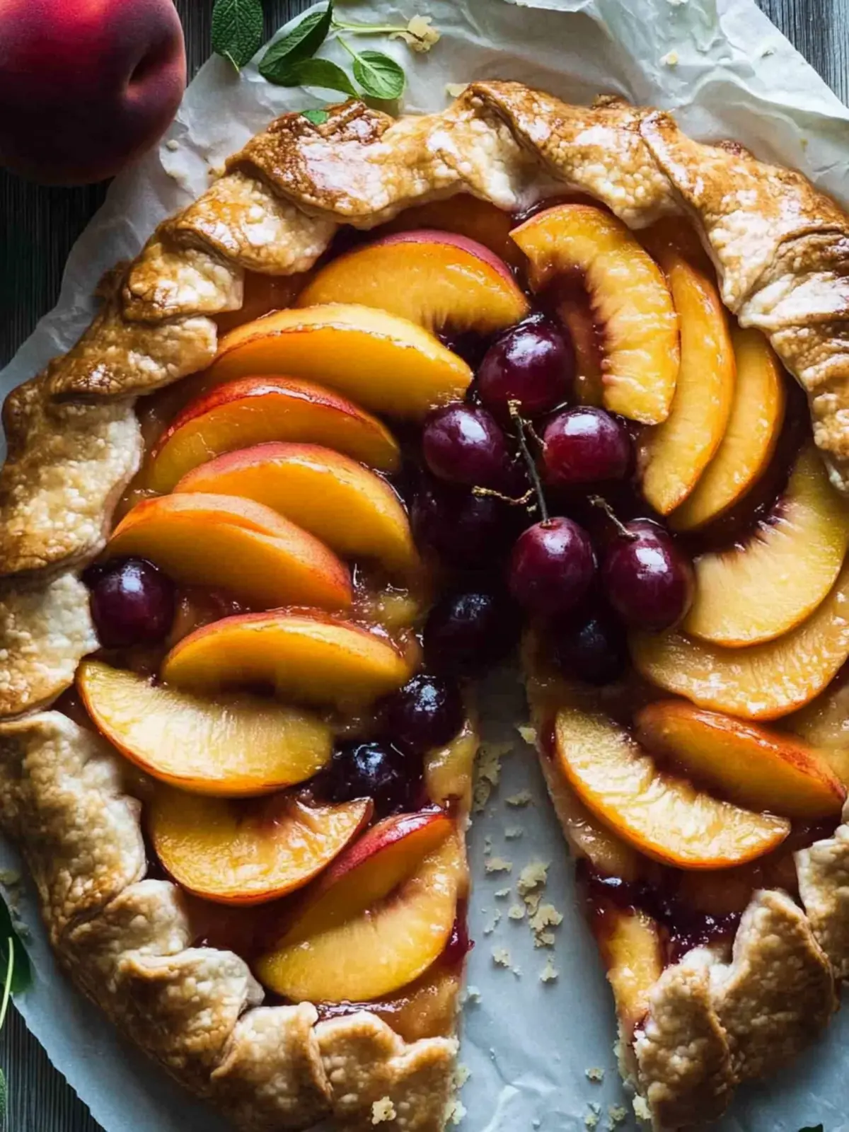 Irresistible Summer Peach Galette: A Delicious Rustic Treat